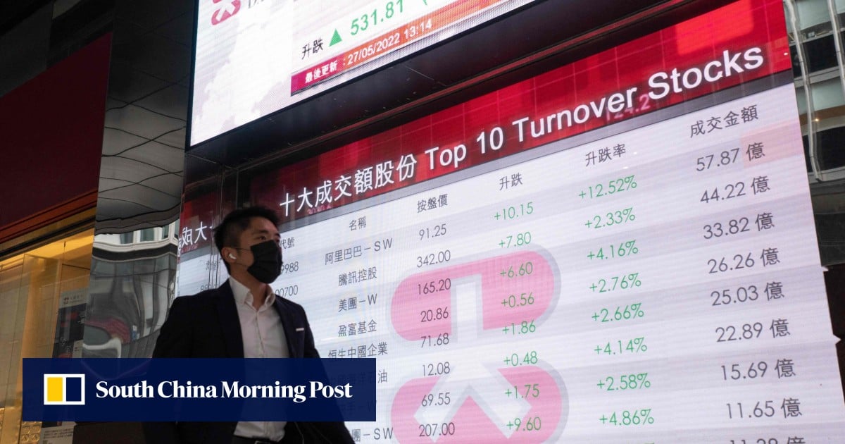 Hong Kong Stocks Log Best Month Since October On China Outlook While