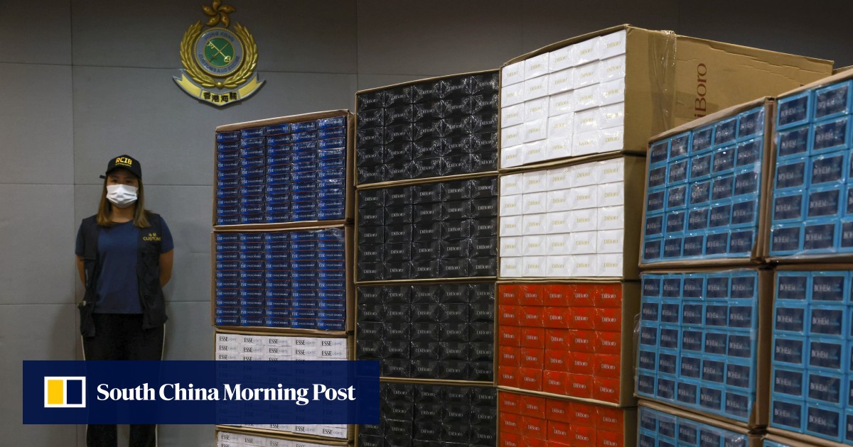 Black Market Cigarettes Worth Hk80 Million Seized By Hong Kong Customs