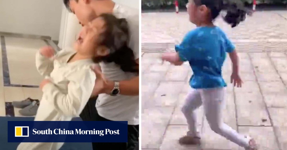 Videos of Chinese girl running for first time since being paralysed in ...