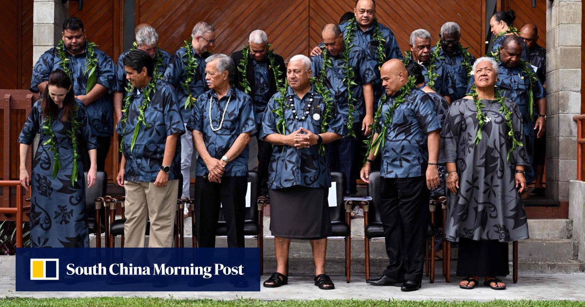 China hosts its own Pacific island talks on last day of regional forum ...