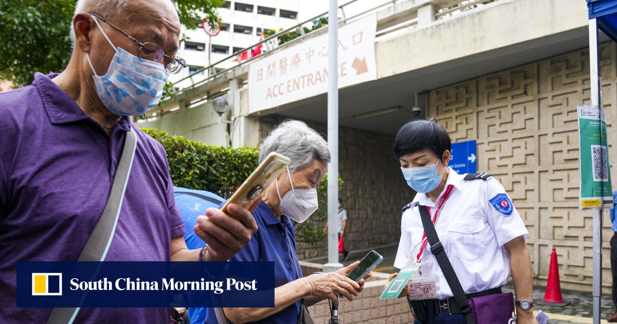 No smartphone, no entry? Isolated by Covid-19 rules, Hong Kong’s ...