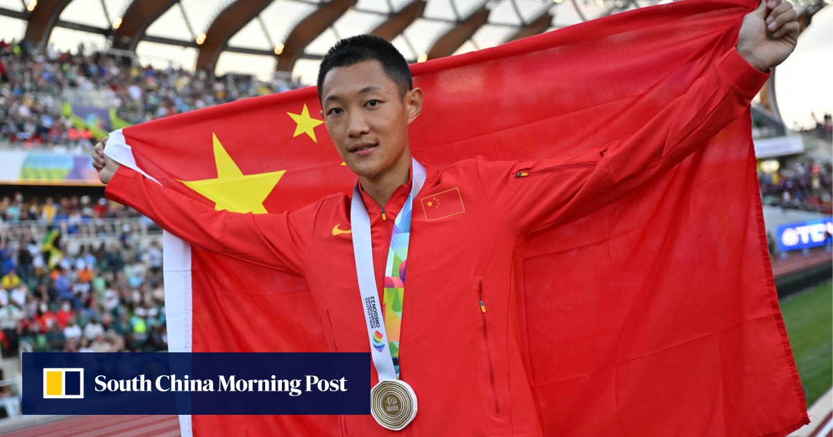 World Athletics Championships: China’s Wang Jianan snatches long jump ...