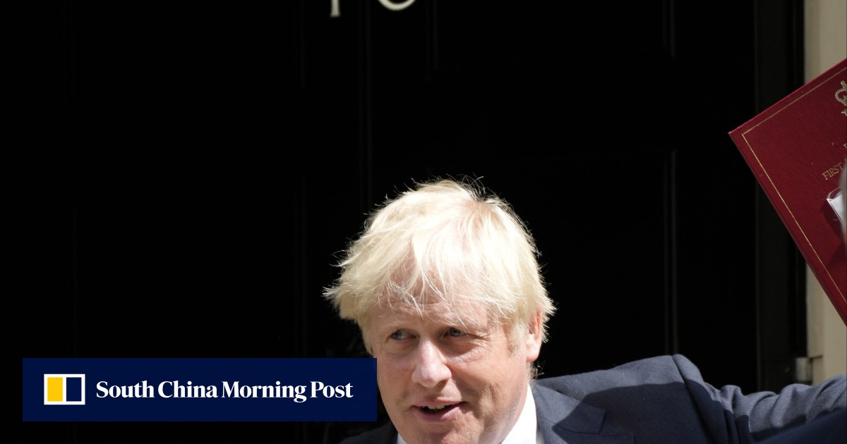 ‘Hasta la vista, baby,’ says UK’s Boris Johnson as he exits parliament ...