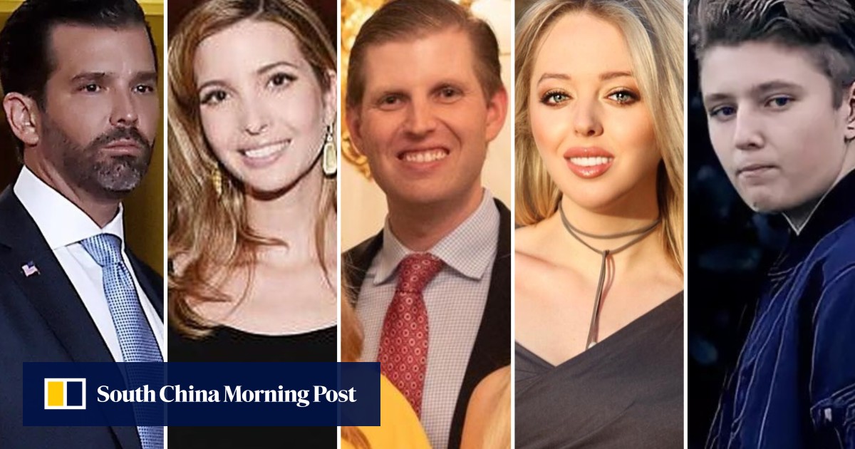 All of Donald Trump’s children with Melania Trump, Ivana Trump, Marla ...