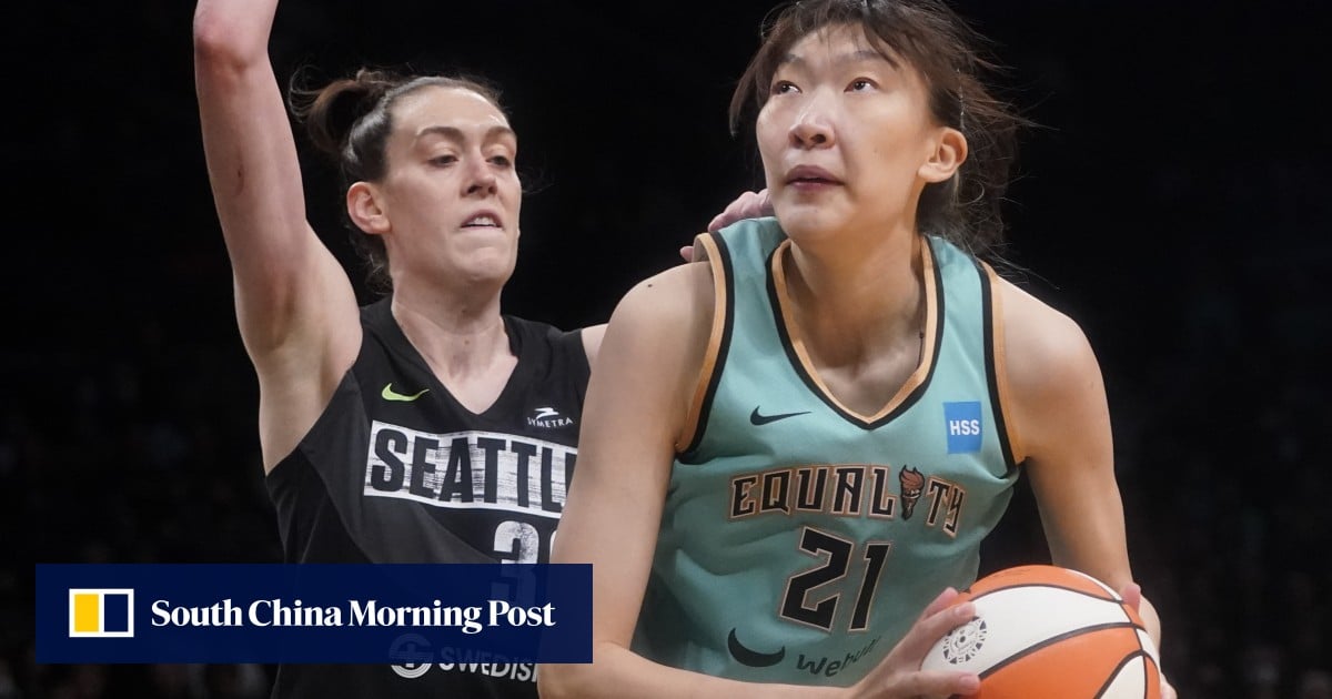 The female Yao Ming? China’s towering Han Xu making her mark in WNBA ...