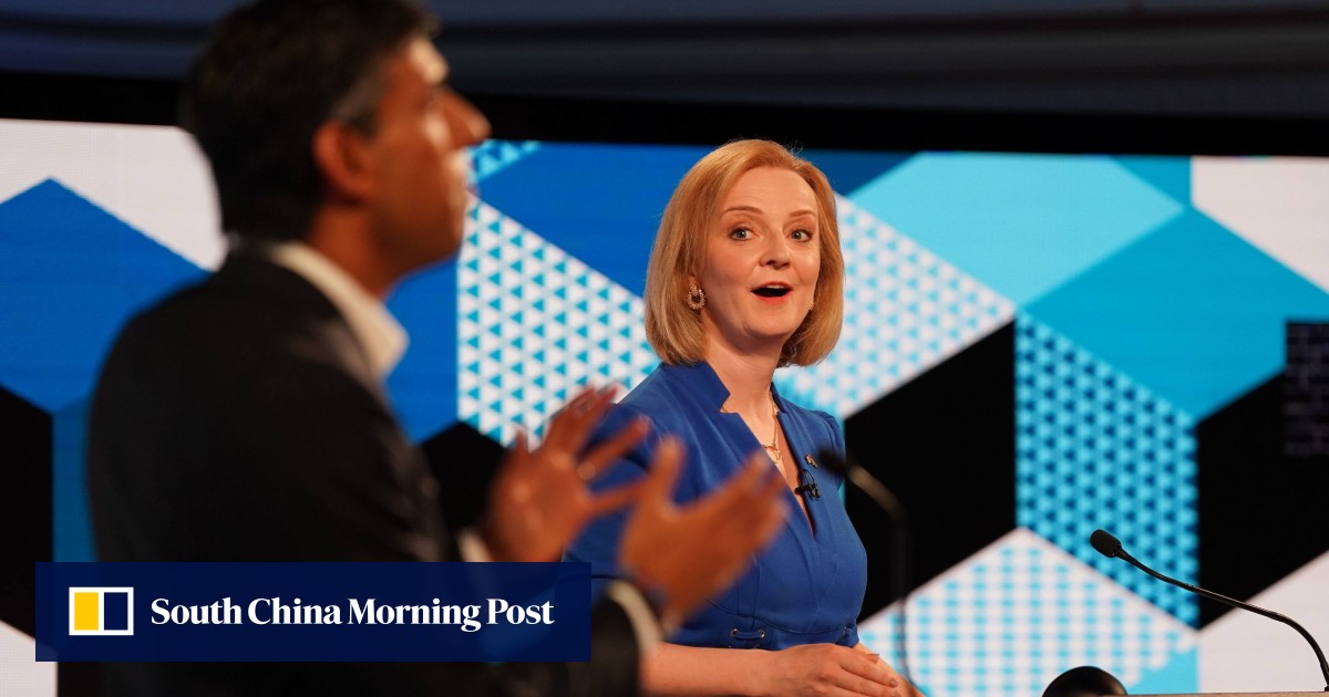 British PM finalists challenge each other on China in televised debate ...