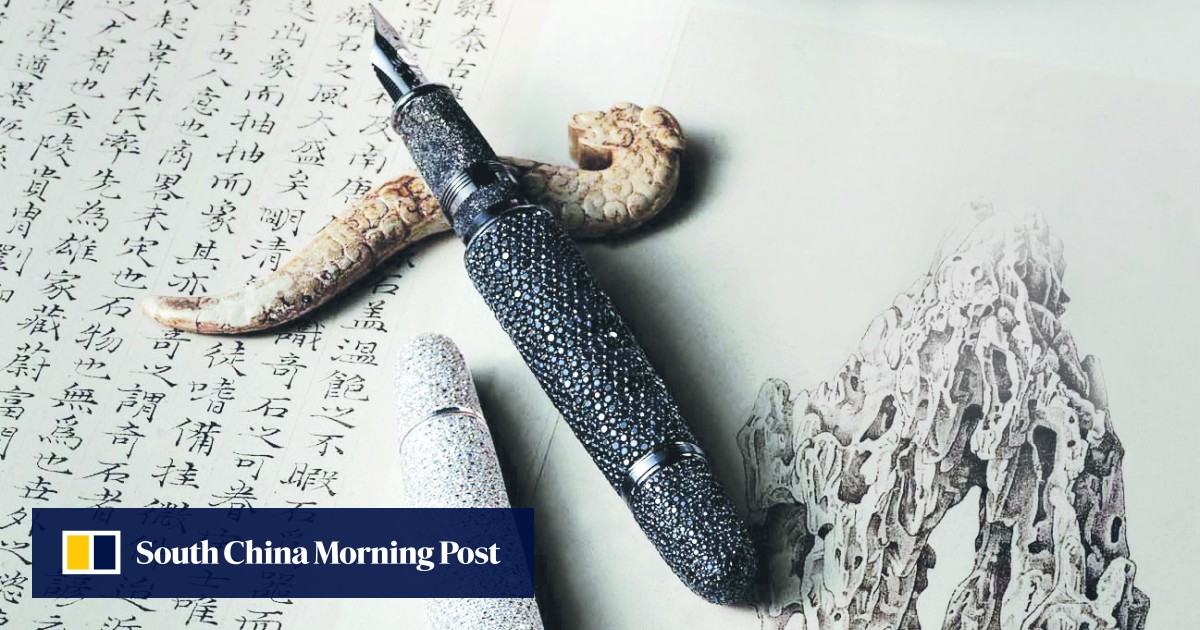 Yes the Aurora Diamante fountain pen costs US 1.47 million here s why plus 3 more super fancy writing pieces from Cartier Montegrappa and Mont Blanc South China Morning Post