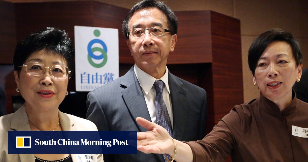 Co-founders of Hong Kong’s Liberal Party quit over move to strip them ...
