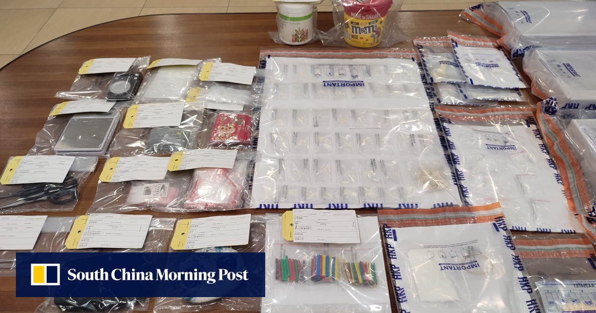 Hong Kong police arrest man, seize HK$150,000 worth of drugs in raid on public housing flat ...