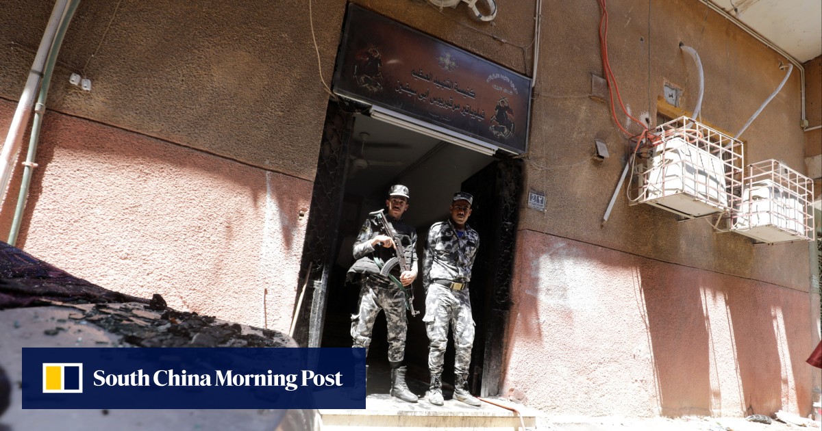 Cairo fire kills 41 during mass in Coptic Christian church | South ...