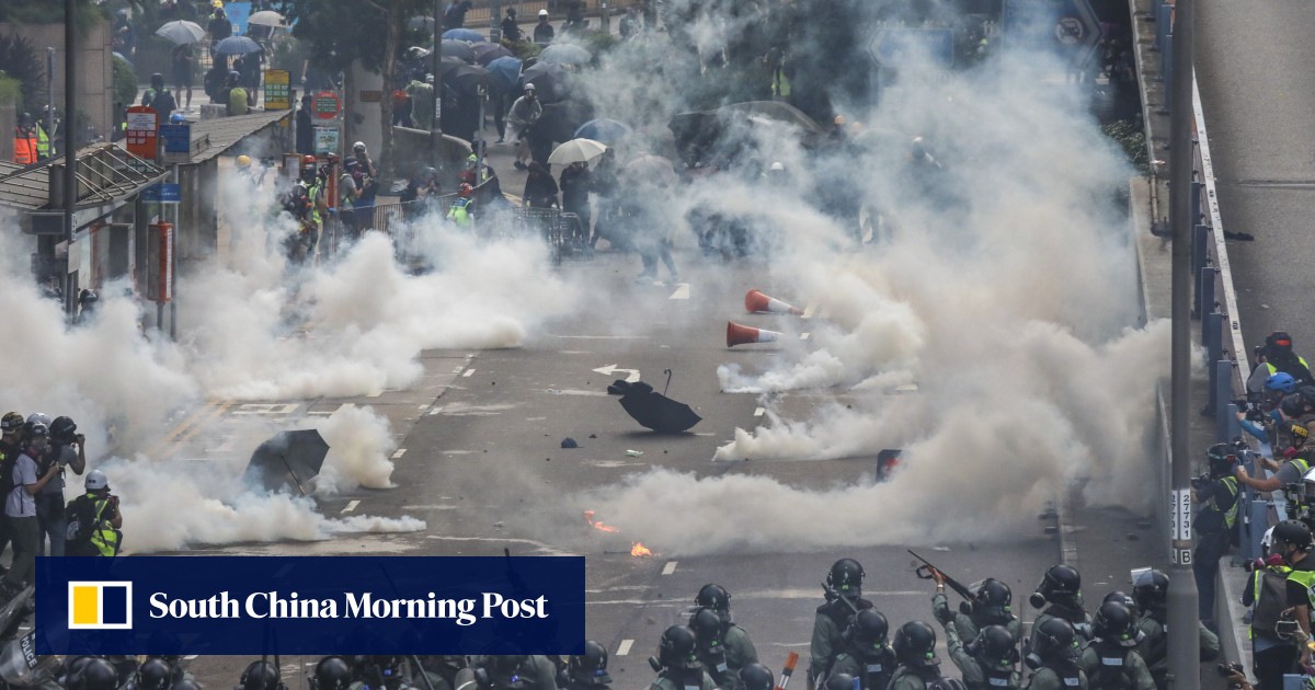 Hong Kong Protests 11 Found Guilty Of Rioting Near Government