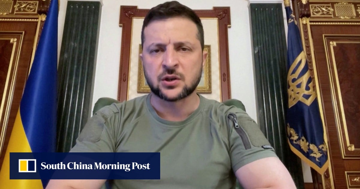 Zelensky tells Russians to run for their lives from Ukraine offensive in south | South China ...