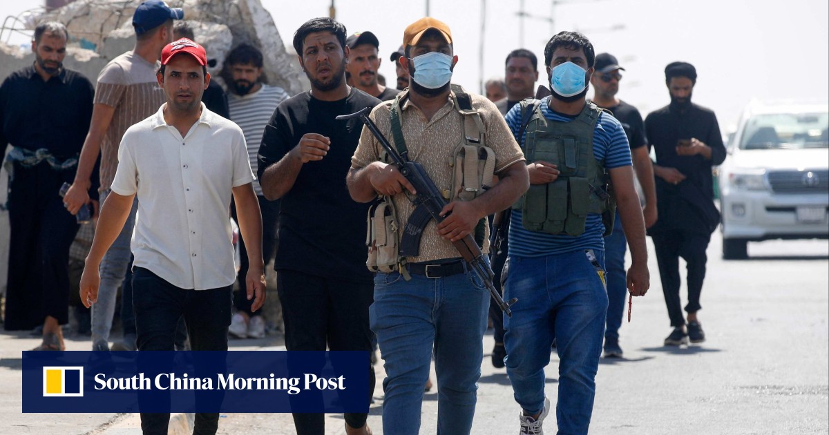Iraq protesters begin withdrawal after cleric, Muqtada al-Sadr demands ...