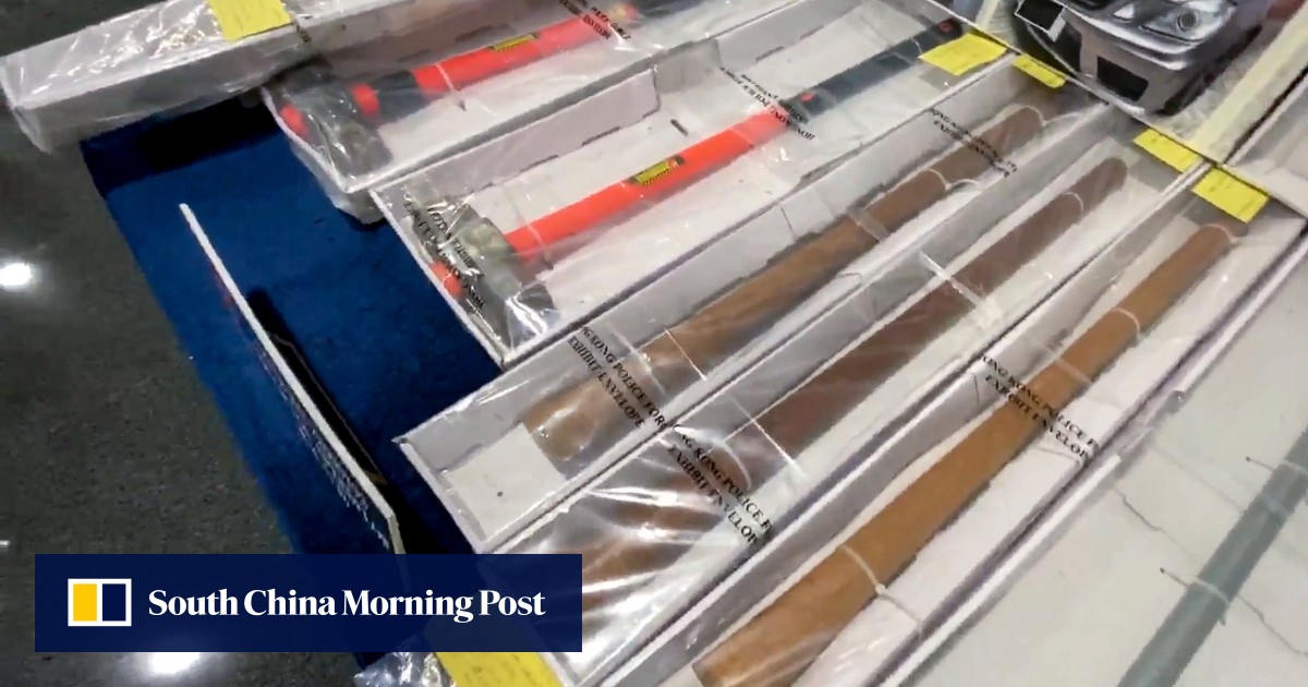 Suspected Hong Kong triad gang members arrested for extorting money ...
