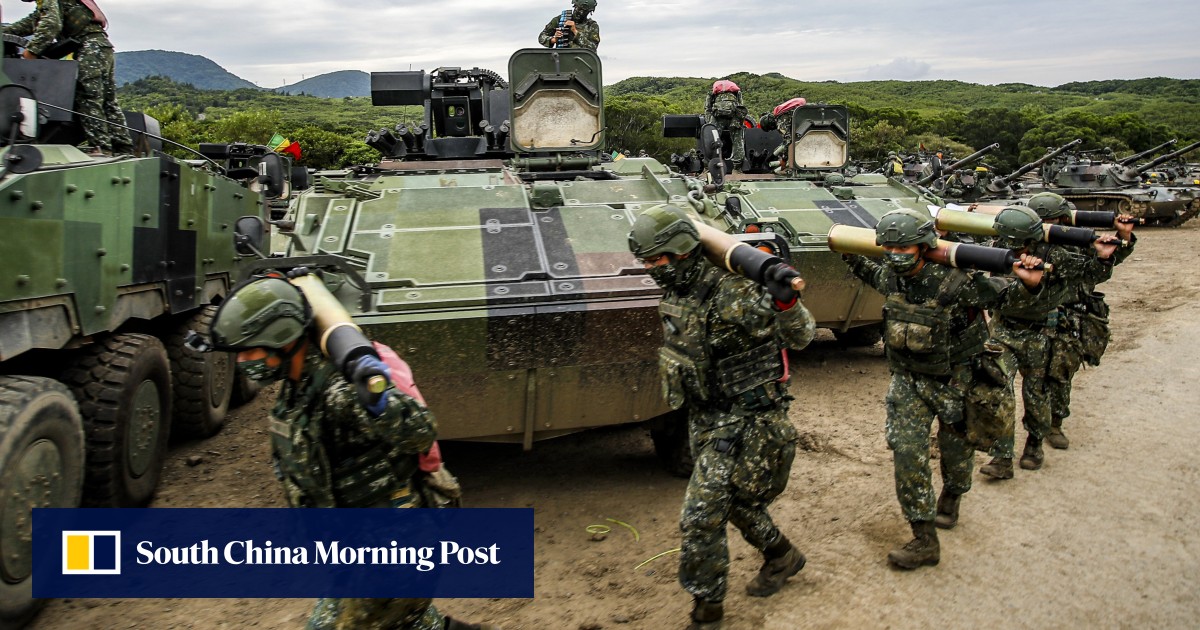 In face of sabre-rattling by mainland China, Taiwan military shows off ...