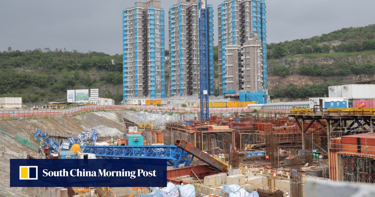 Collapsed tower crane that killed 3 workers in Hong Kong suspected to ...