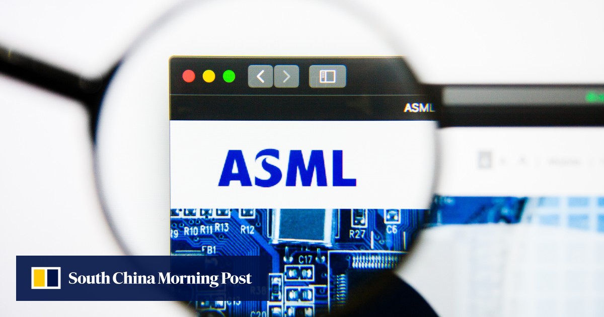 Tech war: Dutch chip manufacturing tool maker ASML still aims to expand ...