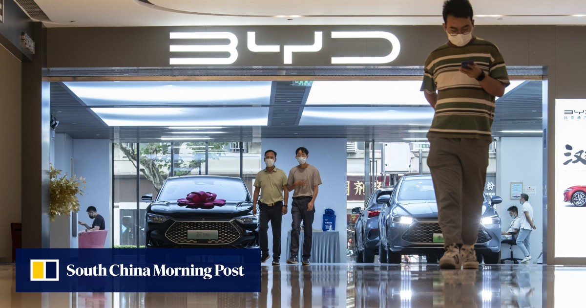 BYD’s Australia setback spotlights Chinese EV maker’s struggles to find ...