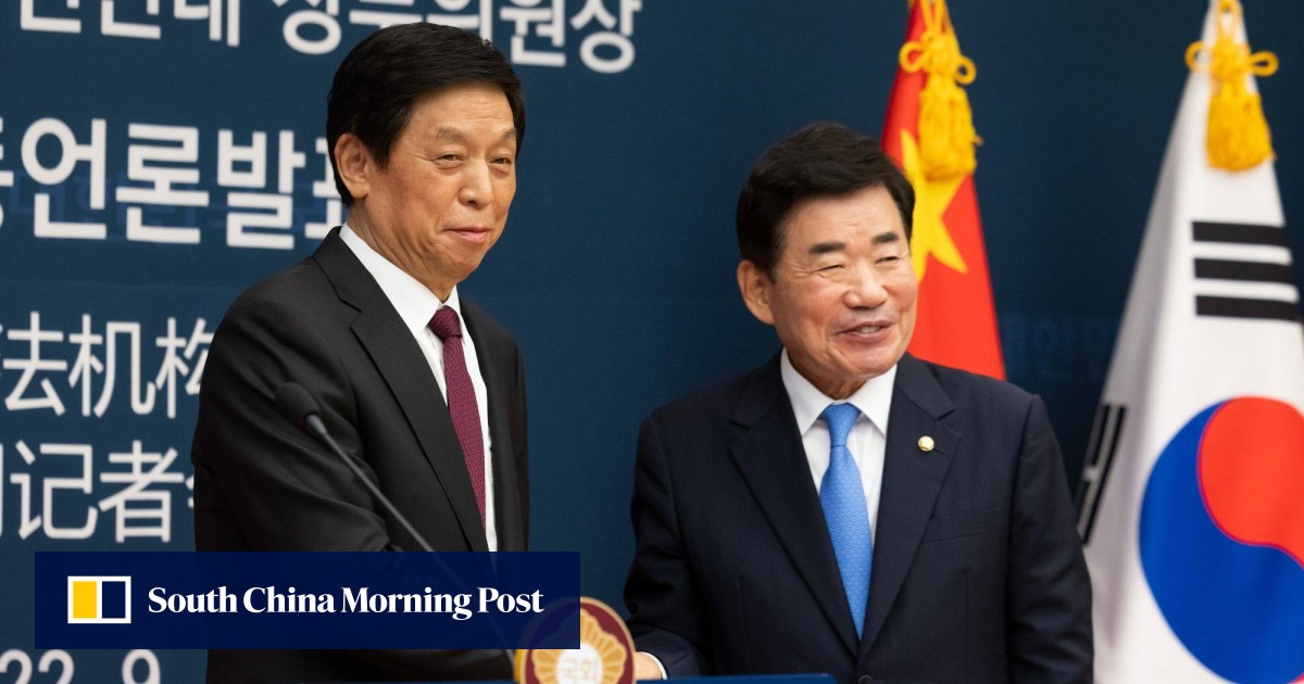 China’s top legislator urges cooperation with South Korea on supply ... China’s top legislator urges cooperation with South Korea on supply ...