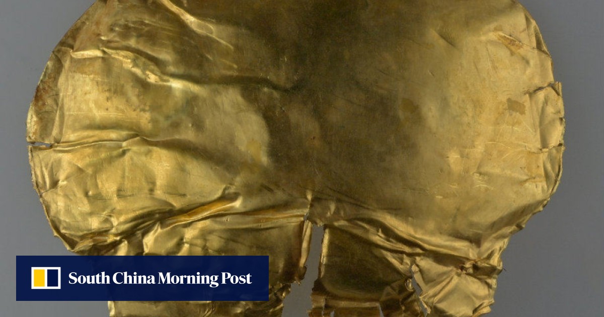 Ancient Chinese gold mask raises a wealth of questions about Shang ...