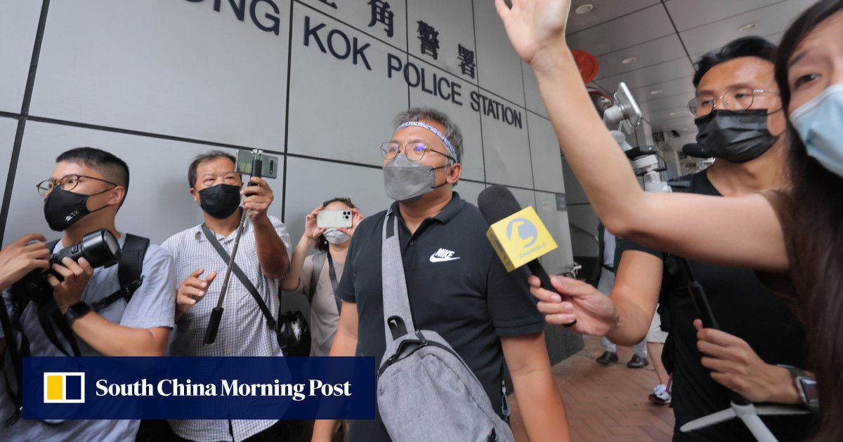 Leader Of Hong Kong Journalists Group Charged With Obstruction Days