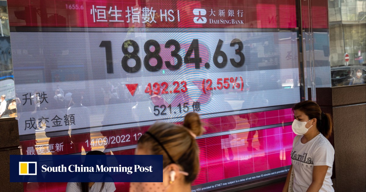 Alibaba Byd Lead Hong Kong Stock Losses Before Fed Rate Decision As
