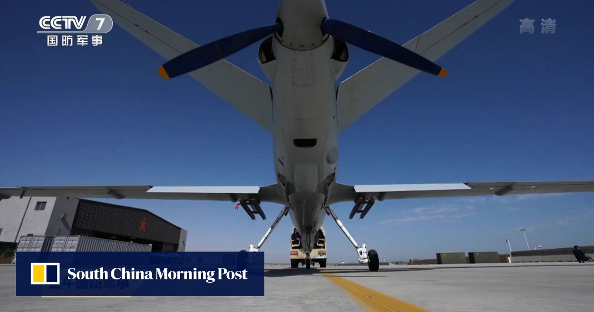 China’s military gives a look at its first dedicated drone squadron ...