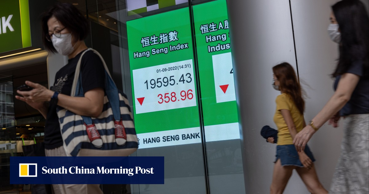 Hsbc Slides Hong Kong Stocks Extend Sell Off From 11 Year Low As