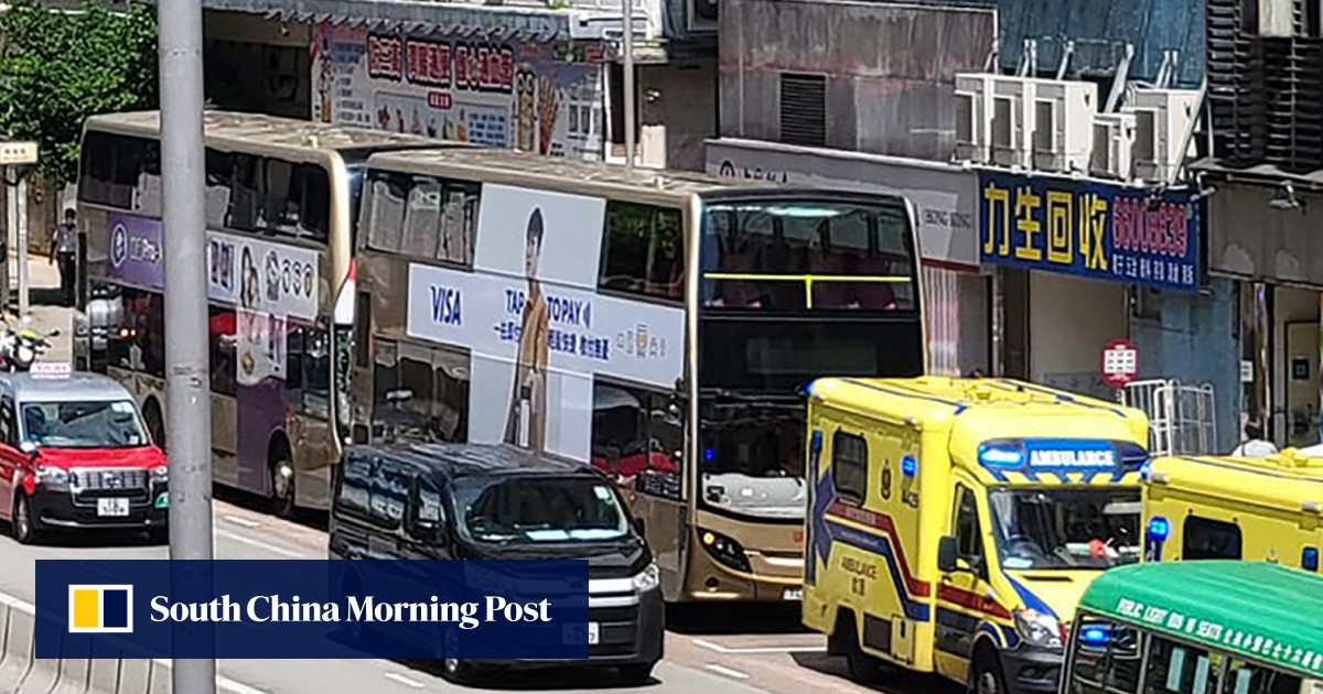 2 buses crash in Hong Kong leaving 6 passengers and a driver injured ...