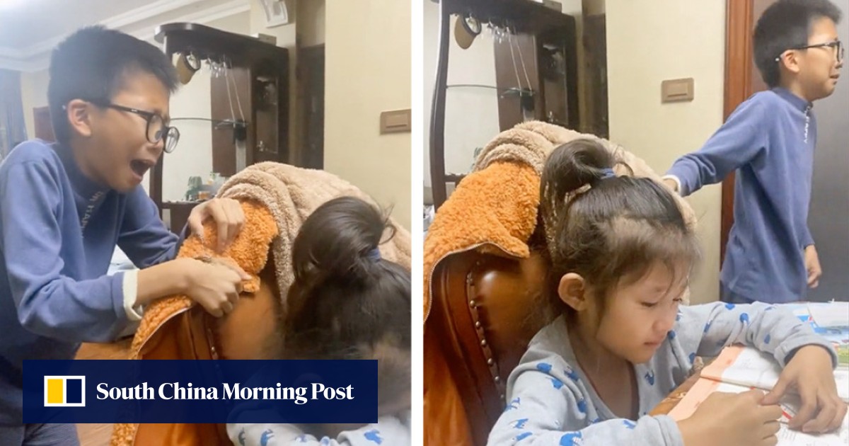 ‘Instantly aged 50 years’: Chinese boy, 12, has tearful meltdown while ...