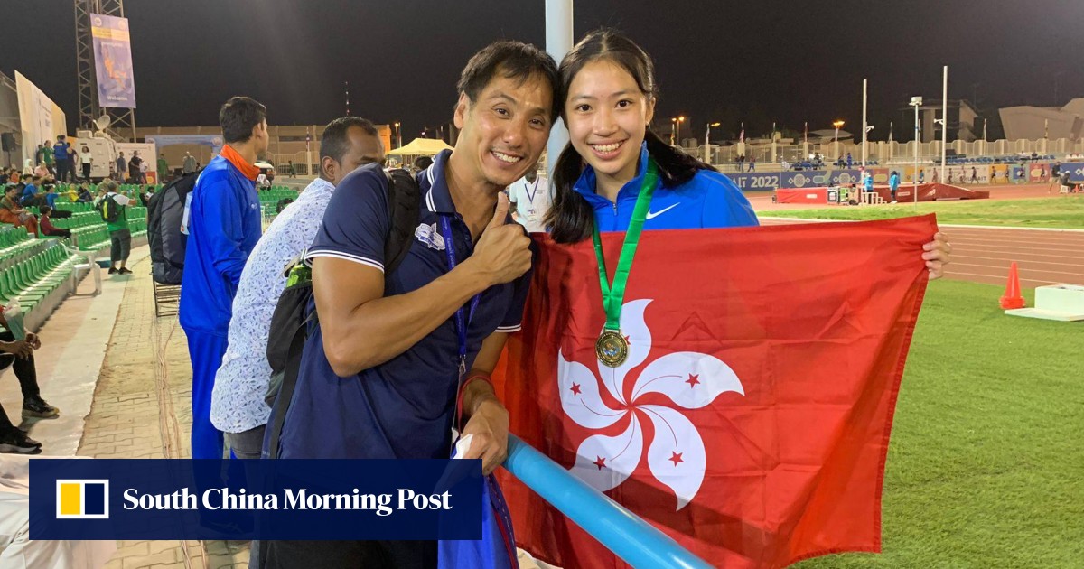 Hurdler Chloe Pak storms to Hong Kong’s first gold medal at Asian Youth ...