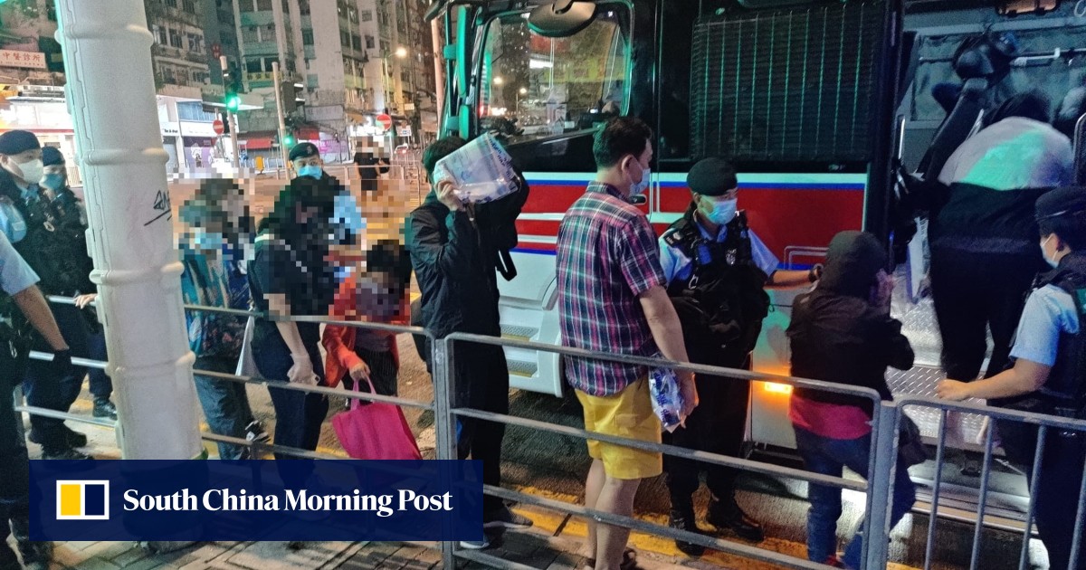 Hong Kong Police Crack Down On Triad Activities Arresting 208 Suspects