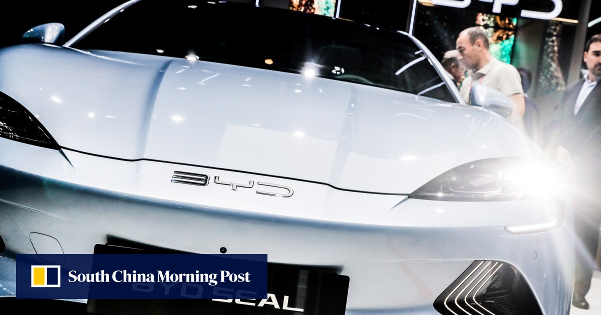 Shares of BYD, the world’s largest electric vehicle maker, surge on ...