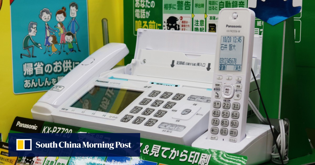 Japan’s Taro Kono wants to stamp out the fax machine, but will message ...