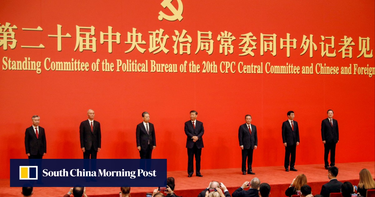 No obvious successor to Xi Jinping in Chinese Communist Party’s new ...
