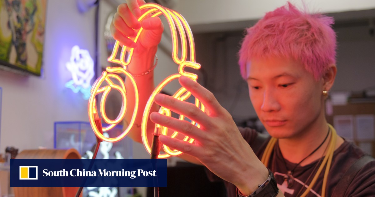 The Hong Kong neon artist teaching his craft to a new generation – can ...