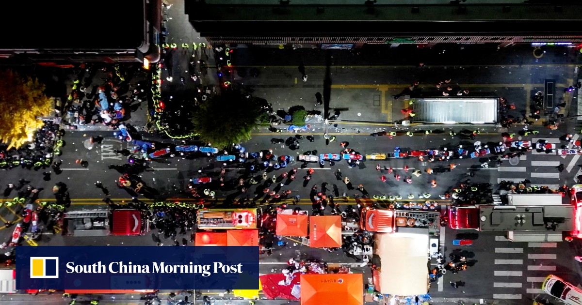 Scenes of horror in South Korean district after Halloween crush | South ...