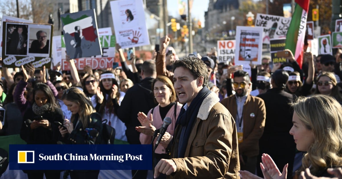 Justin Trudeau joins Canadian demonstrators in support of Iran protests ... Justin Trudeau joins Canadian demonstrators in support of Iran protests ...