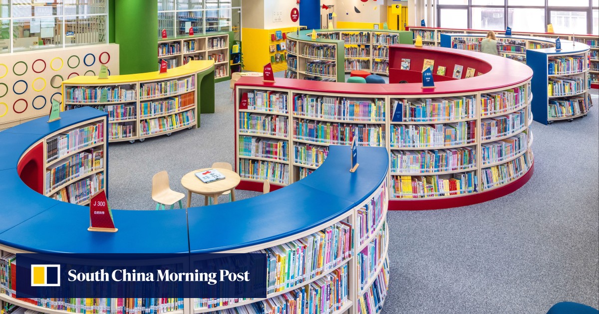 As much a playground as a place for reading books, redesigned children ...