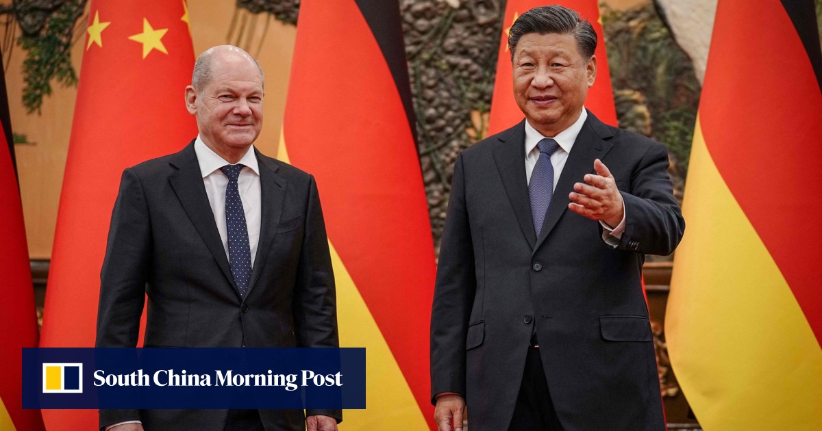 Scholz’s China trip: Xi Jinping urges Germany to resist grip of ...