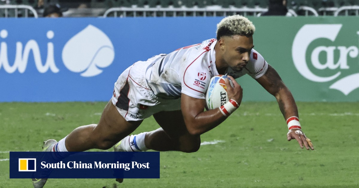 Hong Kong rest star player Max Denmark for Asia Rugby Sevens Series in ...