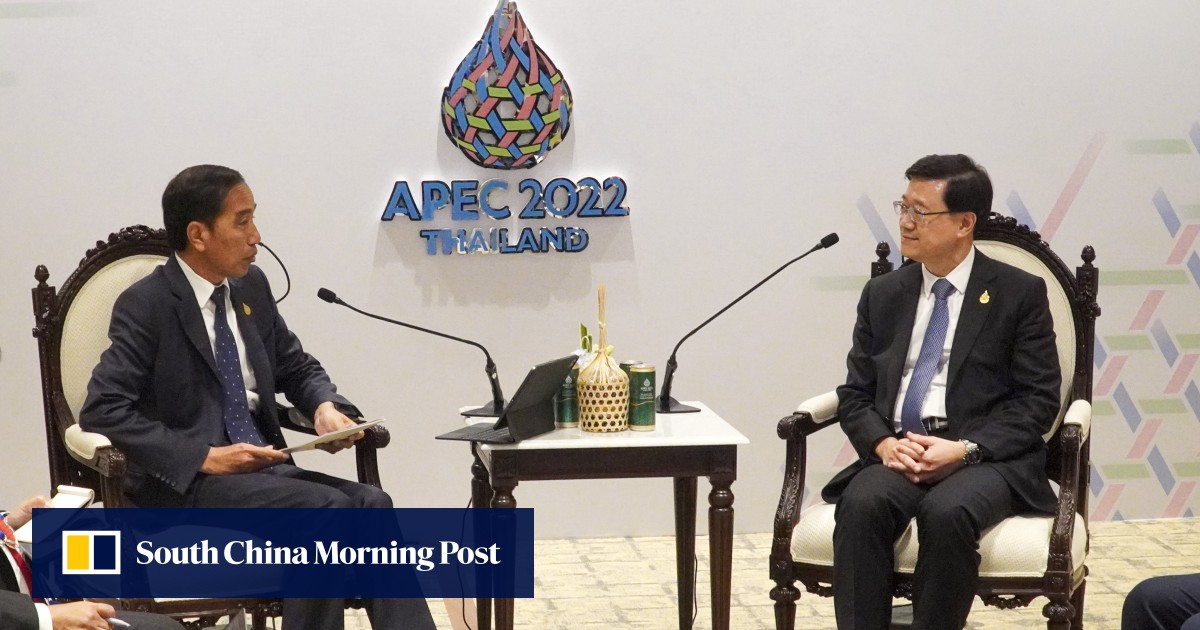 Hong Kong’s John Lee meets leaders of Indonesia, Singapore as Apec ...