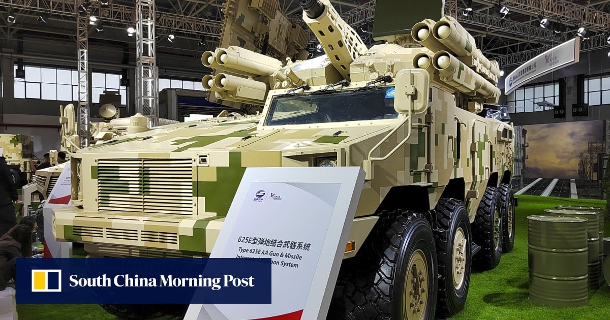 China has unveiled new short-range air defence systems that target ... China has unveiled new short-range air defence systems that target ...