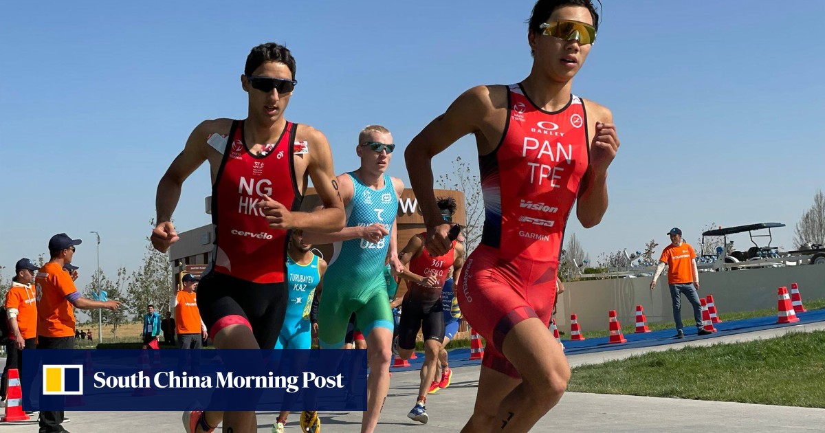 World Triathlon Championships under-23 race: Jason Ng surpasses coach ...
