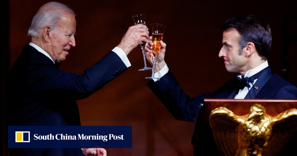 Lavish Biden dinner for France’s Macron draws celebrities, business ...
