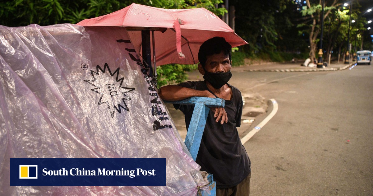 Manila’s homeless find shelter in pushcarts that are used as storage ...