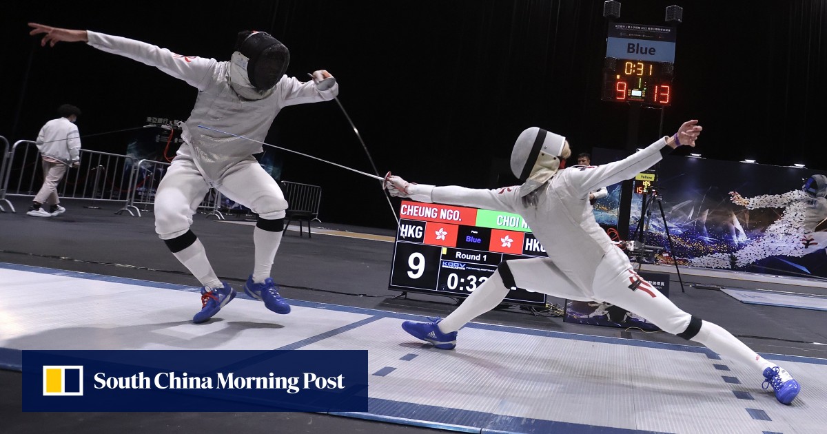 Hong Kong fencer Ryan Choi wins city foil title without striking a blow ...