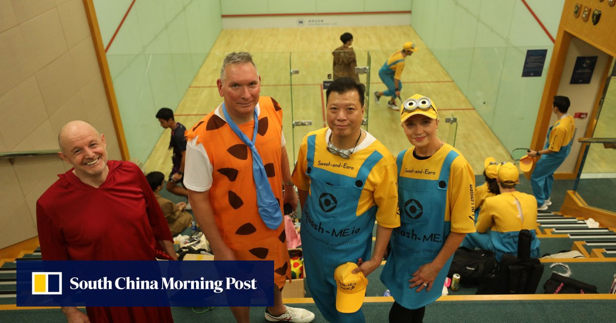 Operation Santa Claus: Hong Kong squash tournament a hit with costumed ...
