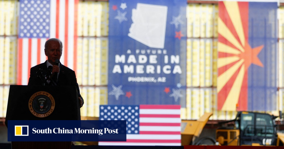 US President Joe Biden visits TSMC plant in Arizona, a symbol of his ...