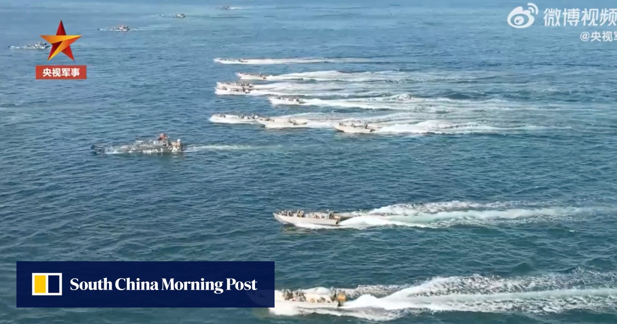 Chinese military sharpening amphibious assault skills, state TV report ...